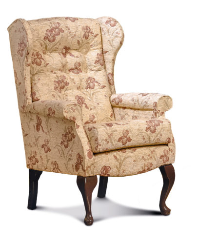 Shildon Fabric High Seat Chair - Sherborne Upholstery