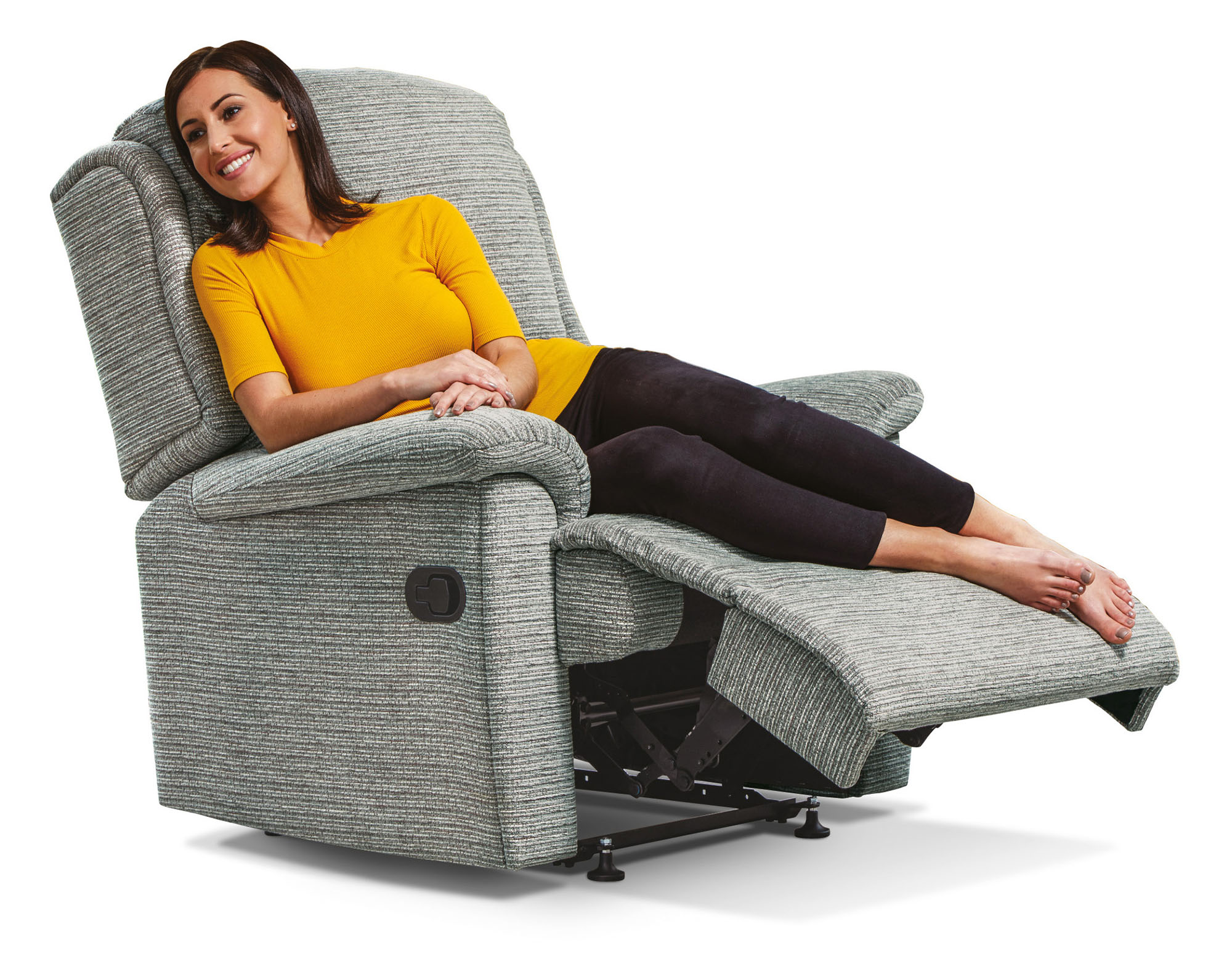 Roma Standard Fabric Recliner - Sherborne Upholstery