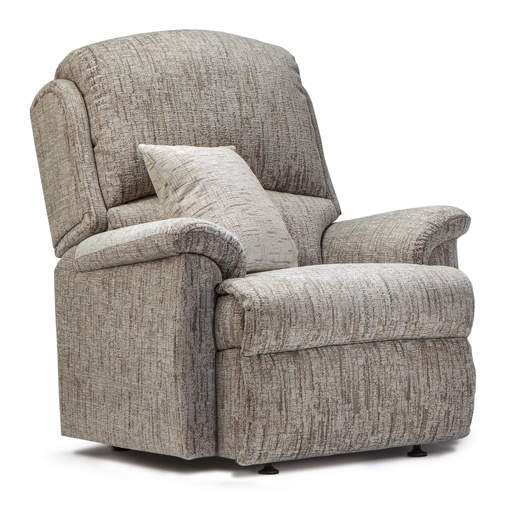 Roma Small Fabric Fixed Chair - Sherborne Upholstery