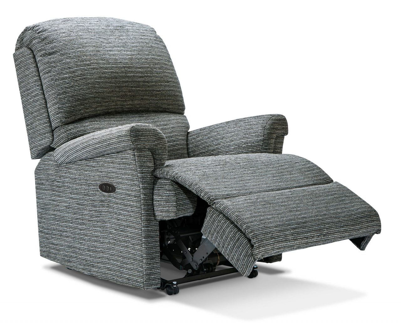 Nevada Classic Fabric Powered Recliner - Sherborne Upholstery