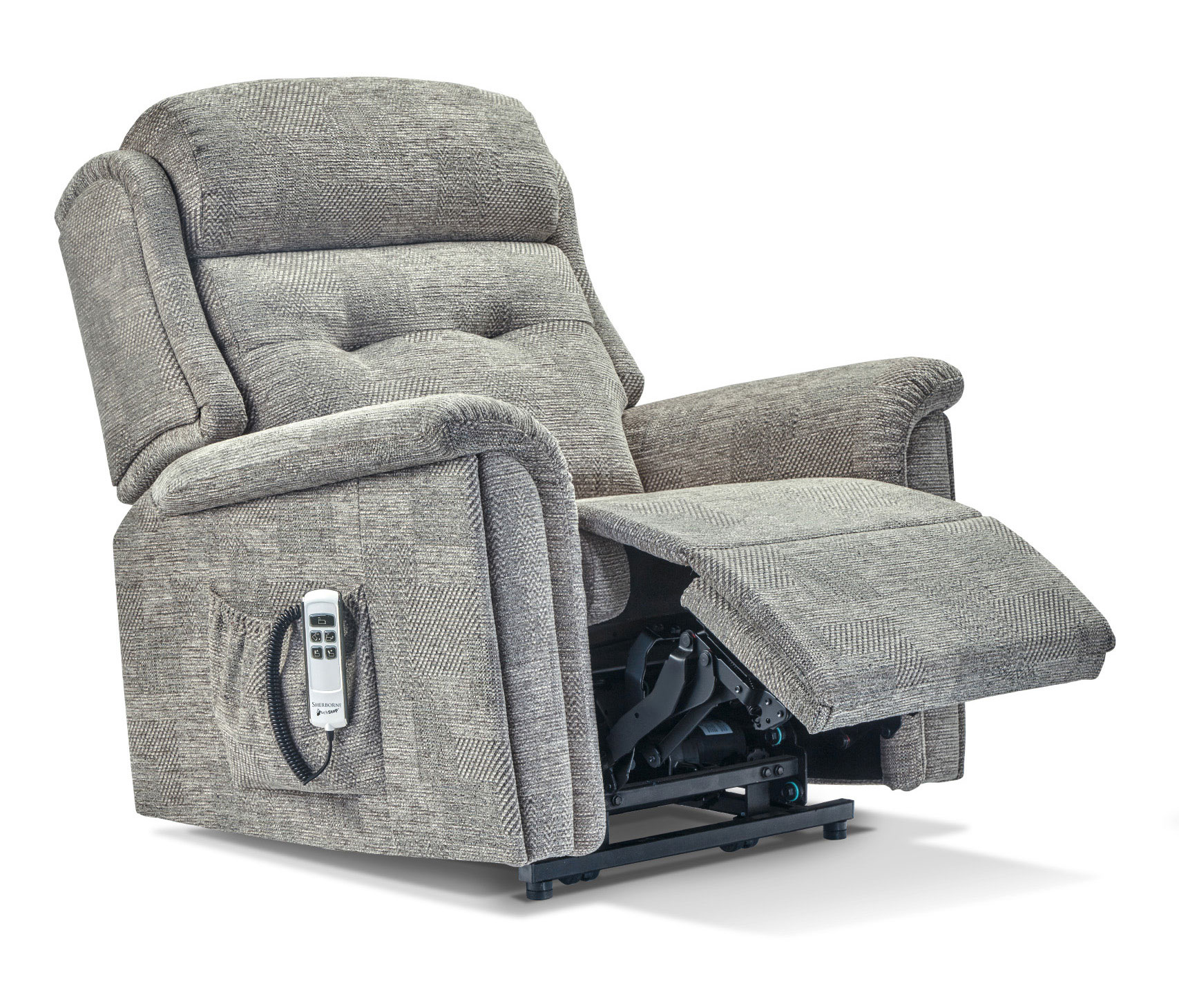 Roma Petite Leather Electric Riser Recliner - Sherborne Upholstery Roma Petite Leather Electric Riser Recliner - Sherborne Upholstery