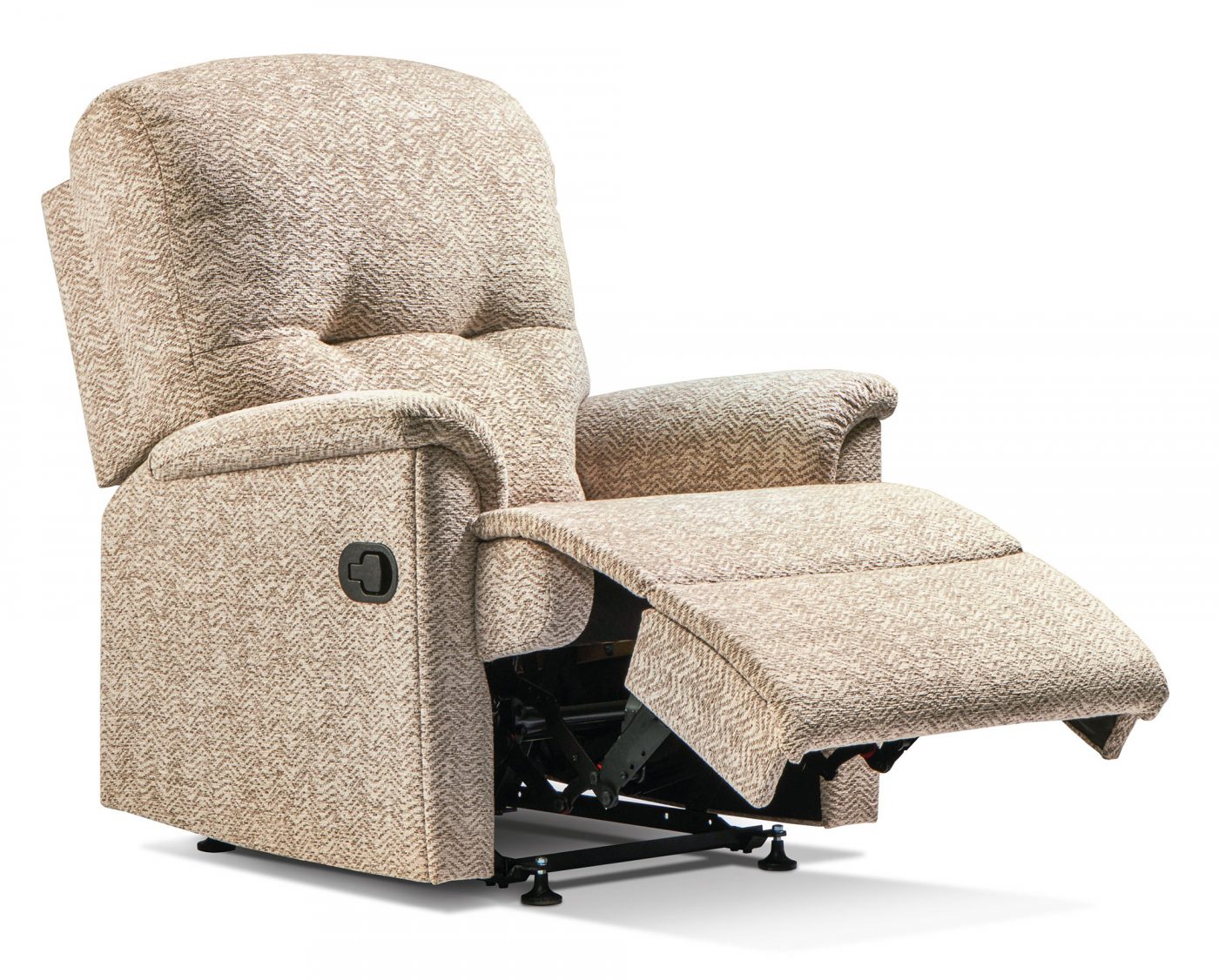 Keswick Small Fabric Recliner - Sherborne Upholstery