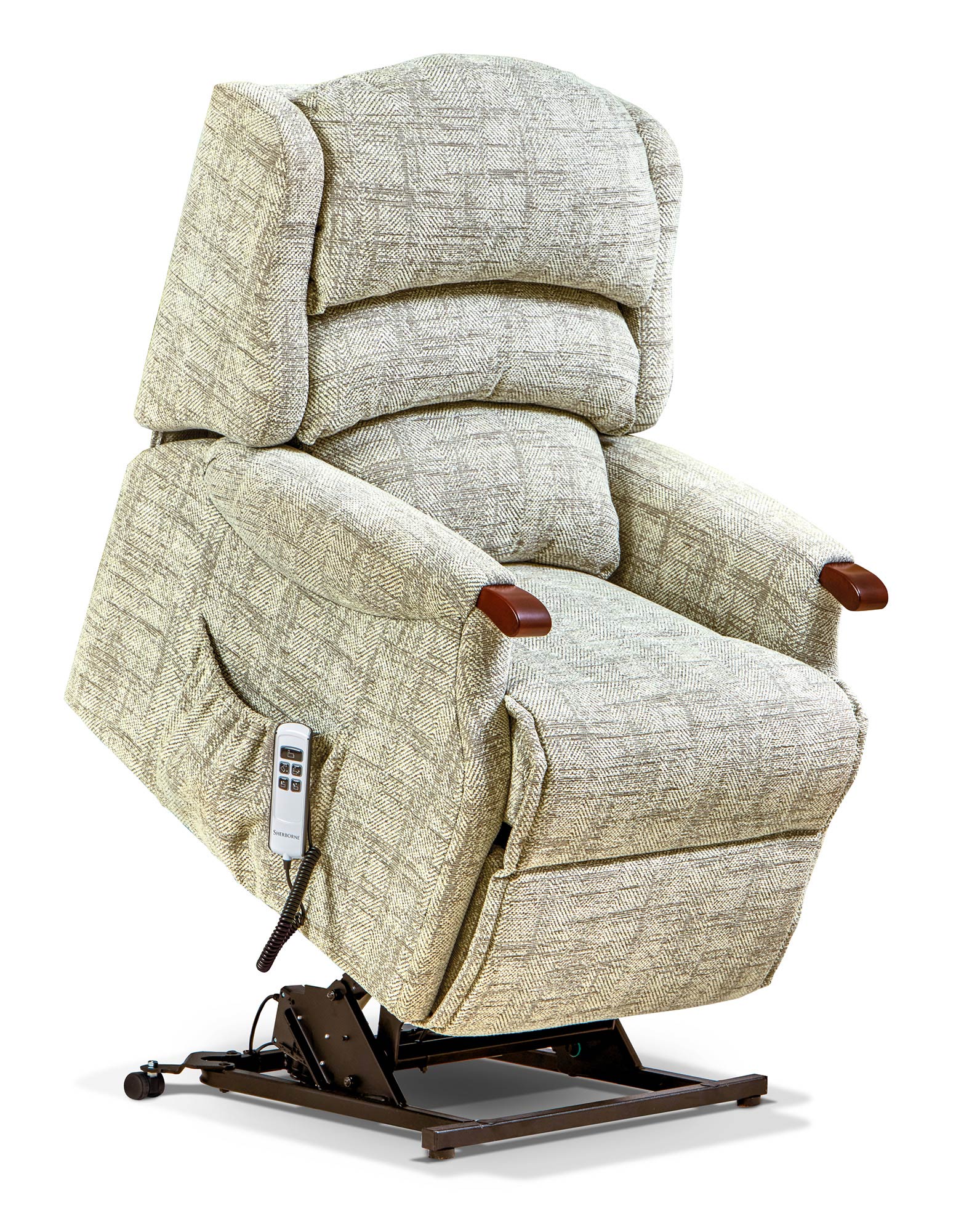 Malham Small Fabric Electric Riser Recliner - Sherborne Upholstery Malham Small Fabric Electric Riser Recliner - Sherborne Upholstery
