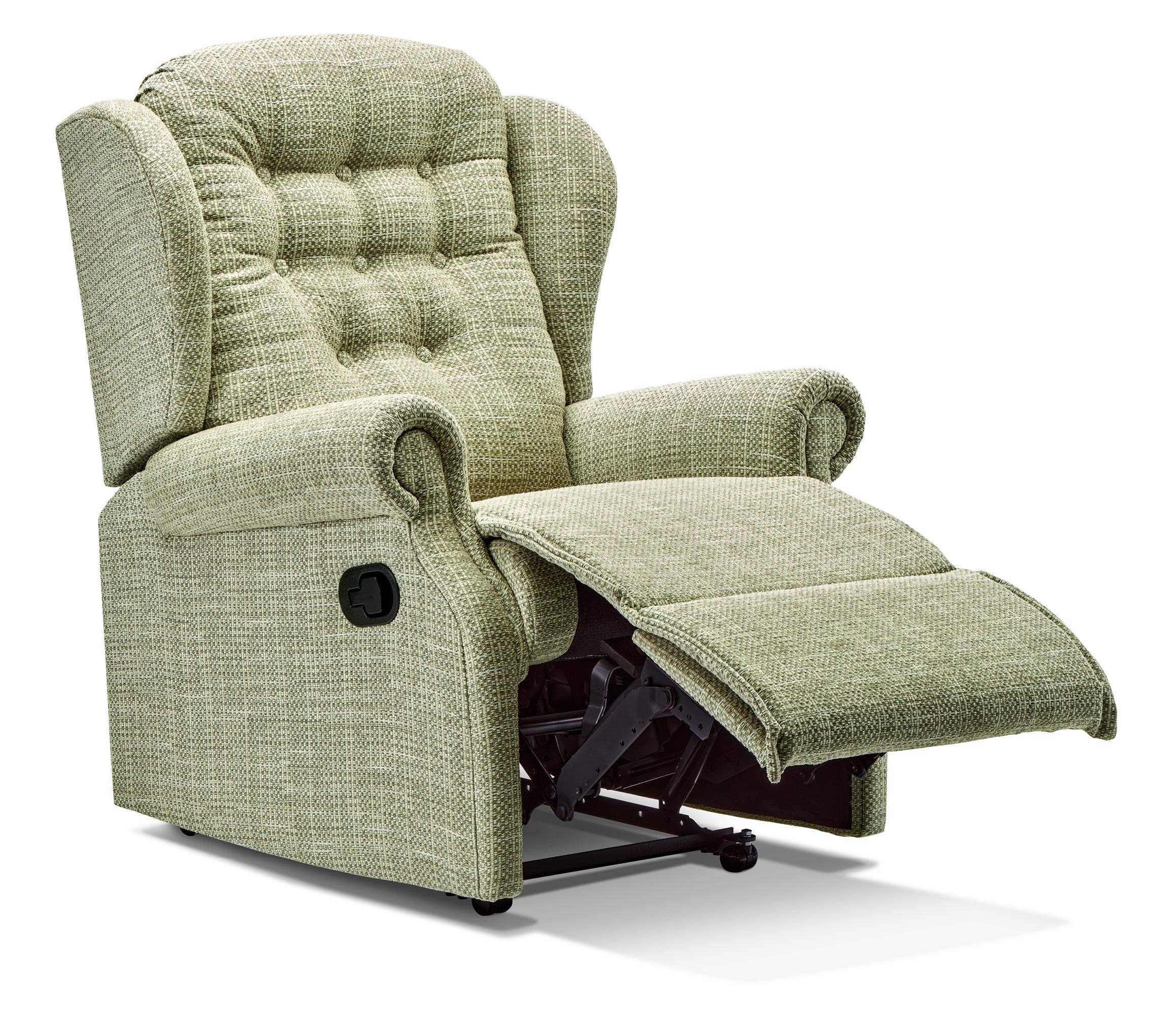 Lynton Small Fabric Recliner - Sherborne Upholstery