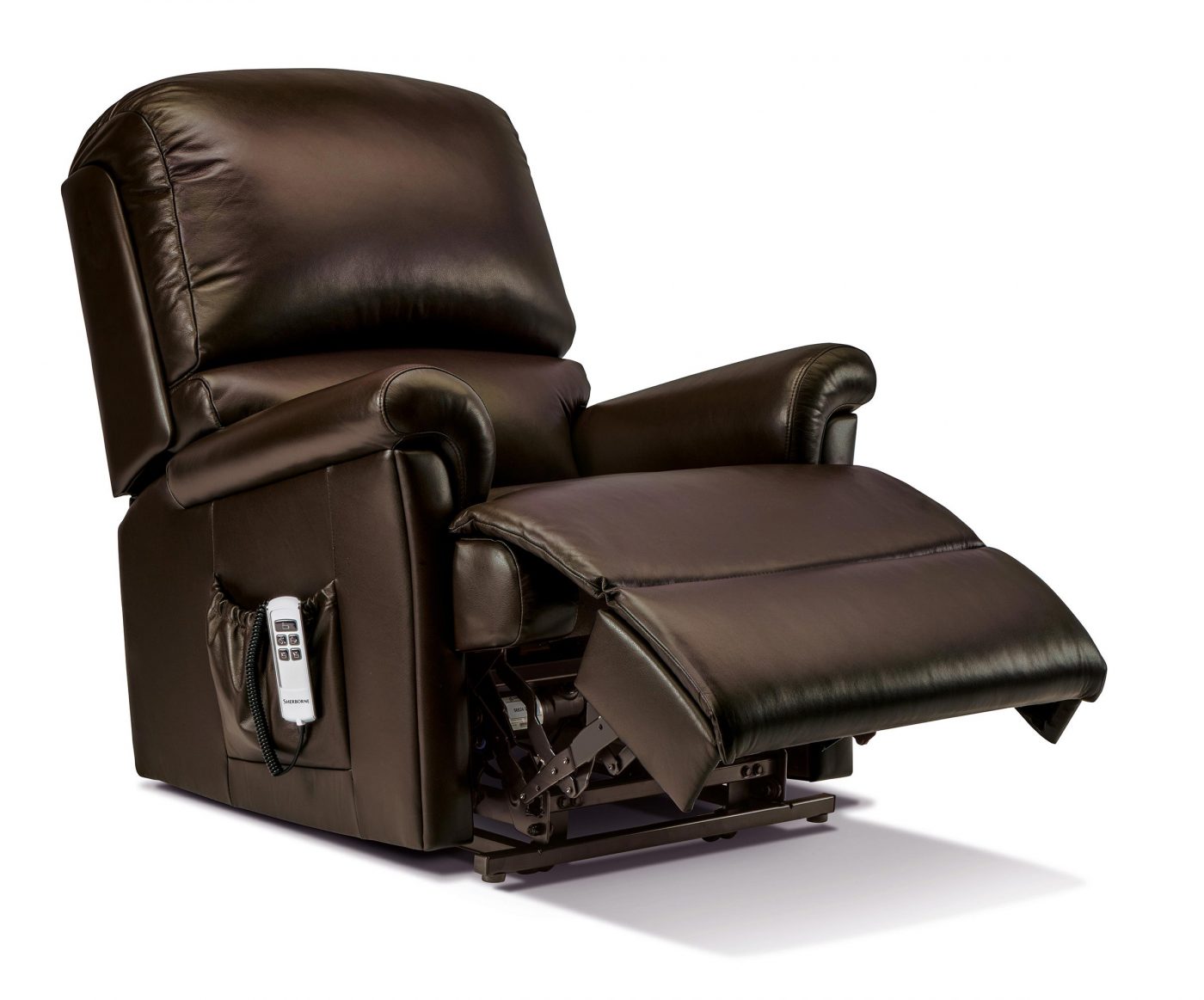 Beaumont Royale Leather Electric Riser Recliner - Sherborne Upholstery
