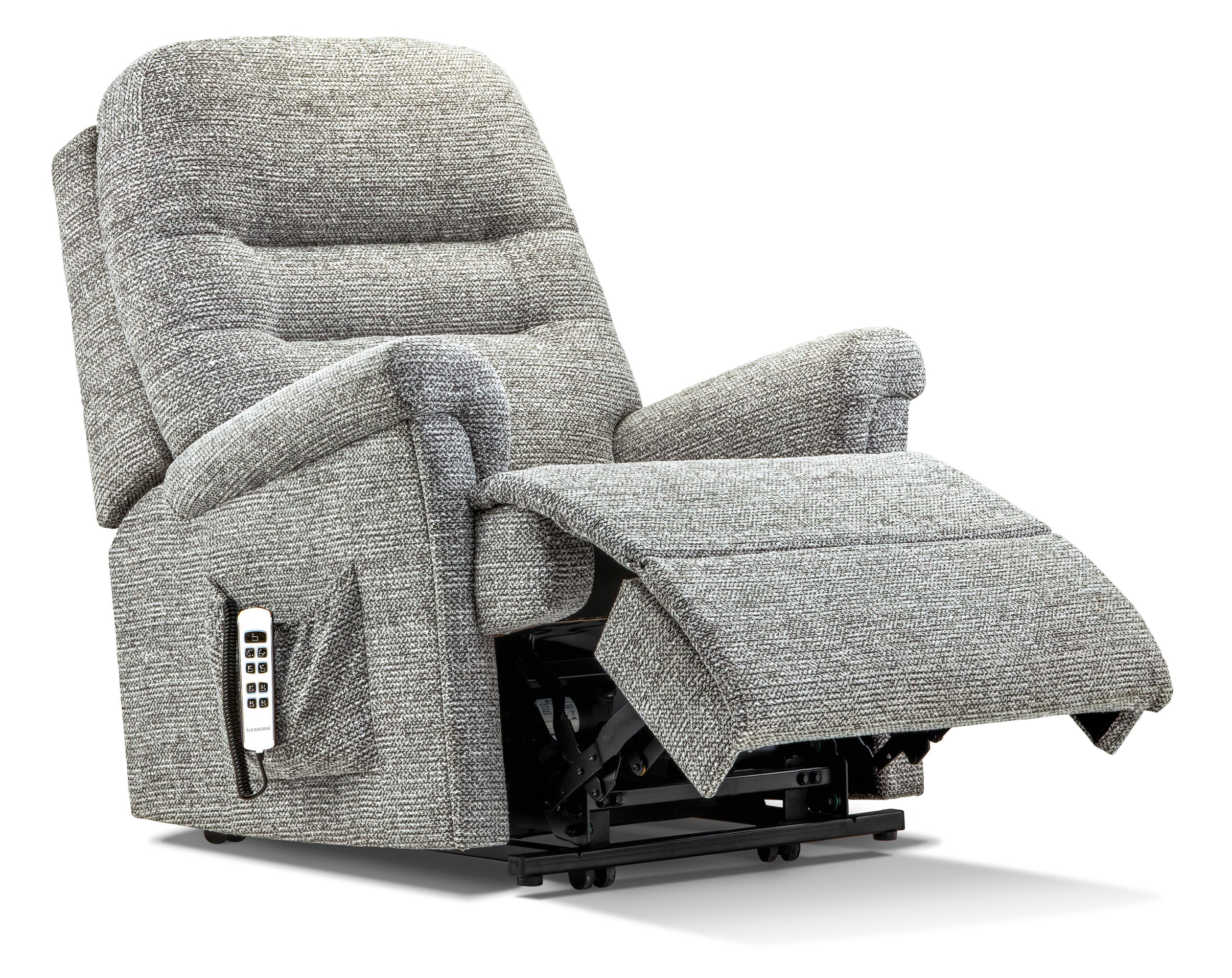 Beaumont Royale Fabric Electric Riser Recliner - Sherborne Upholstery